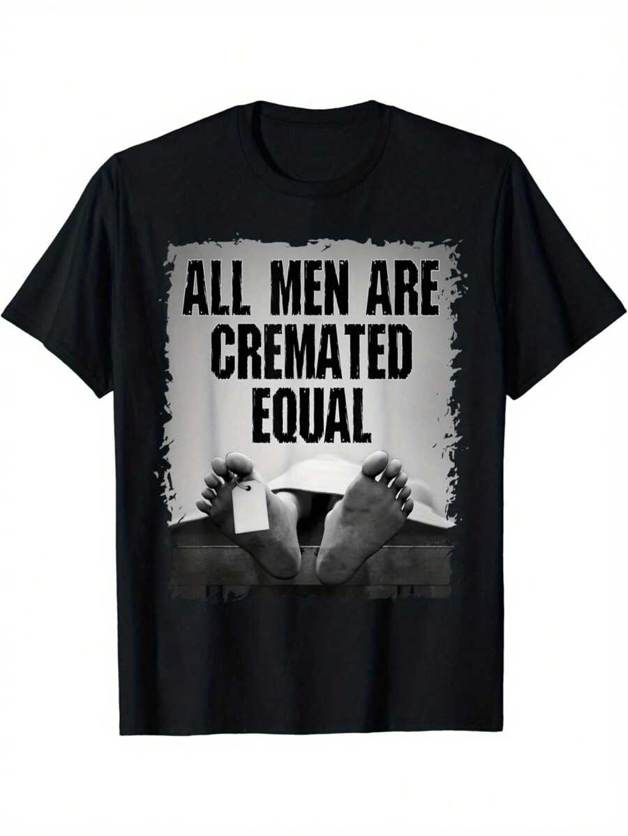 Camiseta tipo gótico del Forense del Body Fallecido - Todos los hombres ...