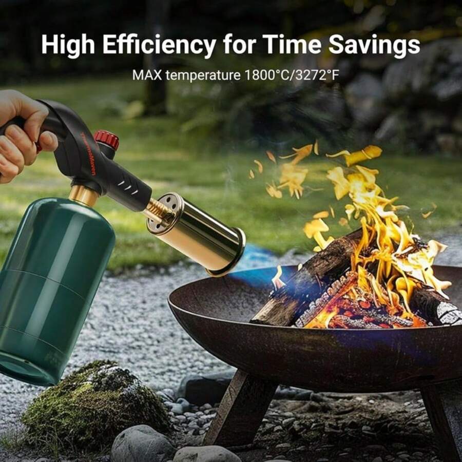 ThermoMaven Powerful Propane Torch, Kitchen Cooking Torch, Flamethrower Torch Lighter ...