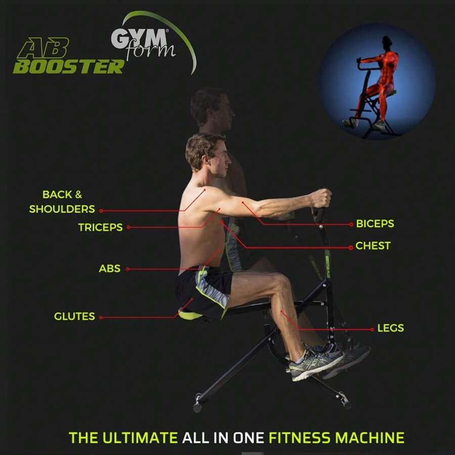 2025-New GYMFORM AB Booster Bauchtrainer Trainingsgerät für ...