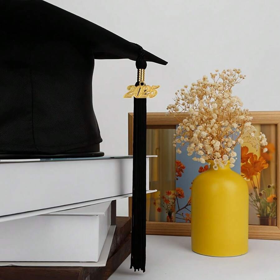 2025 Graduation Braid, Graduation Cap Braid, 2025 Braid Graduation ...