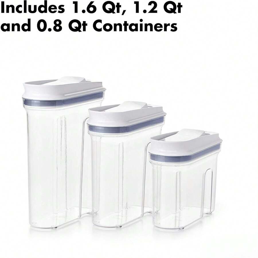 Good Grips Mini All Purpose Dispenser Set - 3 Pack,Clear,3 Piece Mini ...