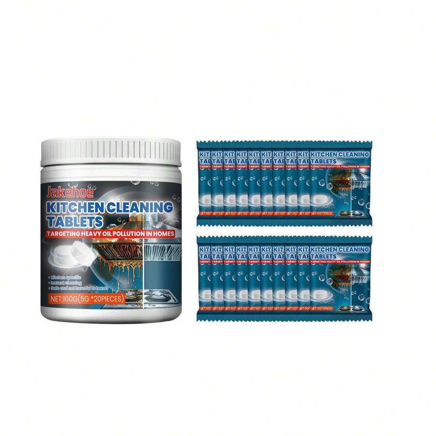 Kitchen Cleaning Effervescent Tablets, Clean The Kitchen Stove Sink ...