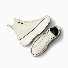 Converse Women's Sneakers Converse Run Star Hike Platform Leather Egret ...