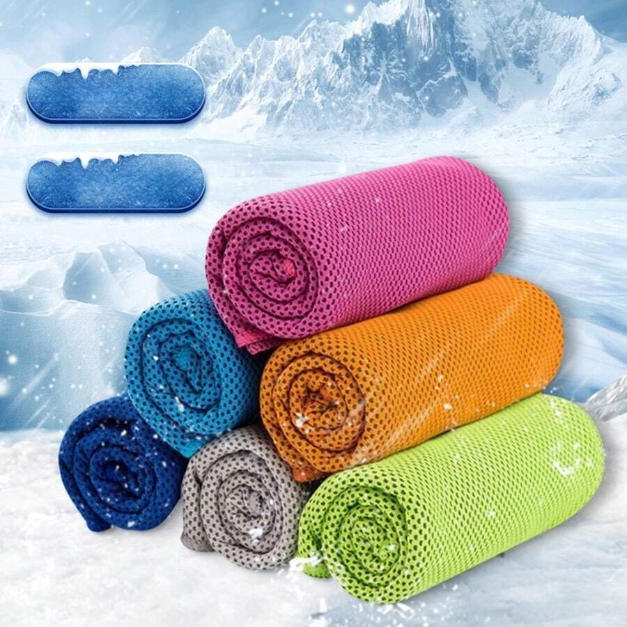 1pc Cooling Towel, Outdoor Sports Sweat Absorbent Towel, Instant ...