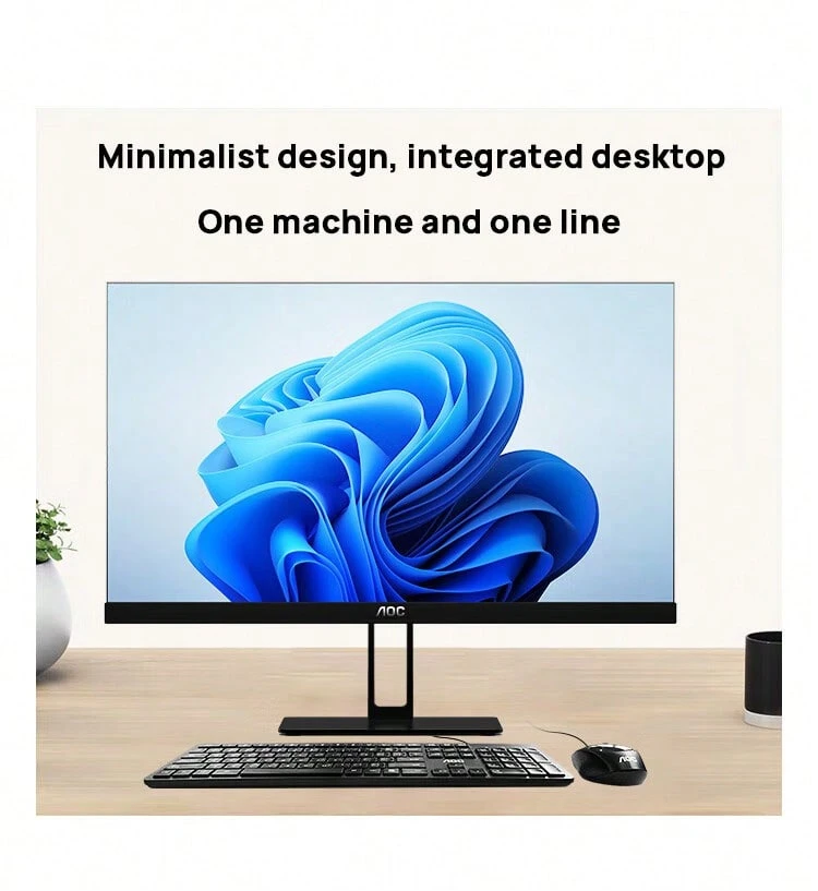 AOC Computador All-In-One E33, PC comercial/de escritório doméstico de ...