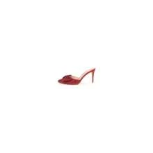 Lauren Lorraine Lolly Rhinestone Bow Slip-On Mule Formal Pump Prom ...