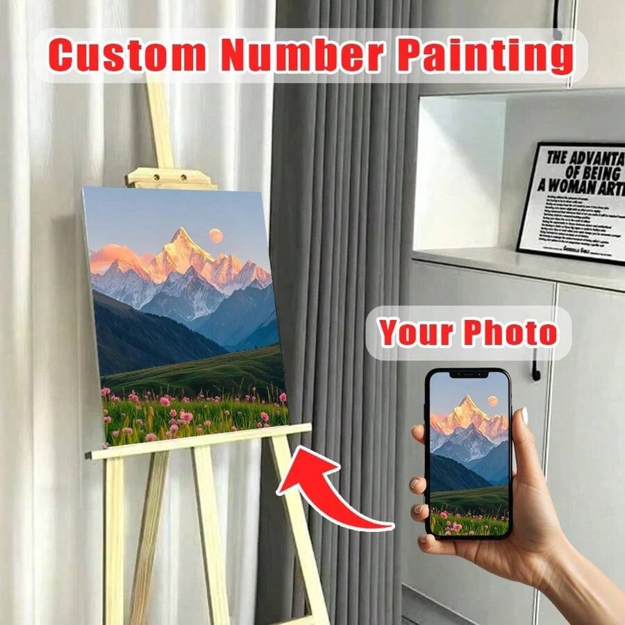 1pc DIY Full Picture Customization Can Upload Seven Photos Of Rama ...