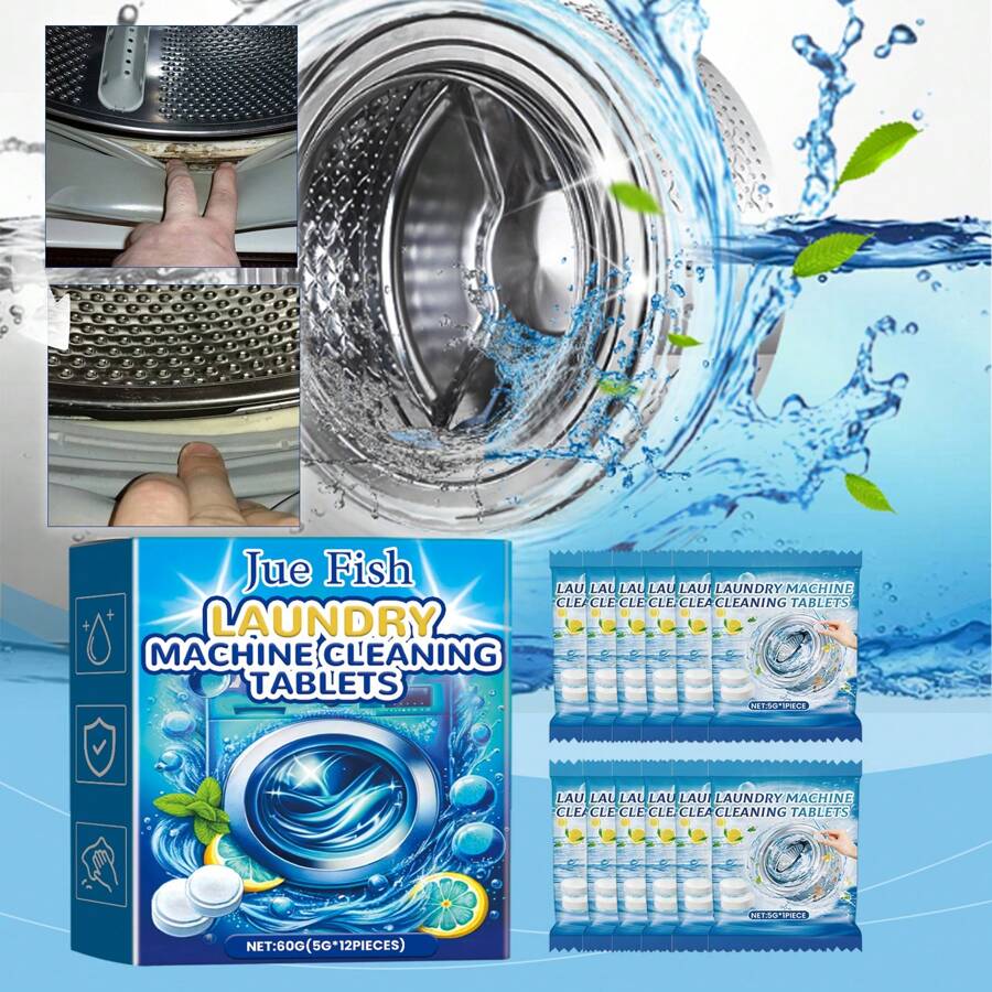 Washing Machine Cleaning Effervescent Tablets Washing Machine Tank ...