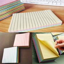 200 Pieces Of Colorful Self-Adhesive Sticky Notes - Easy To Stick ...
