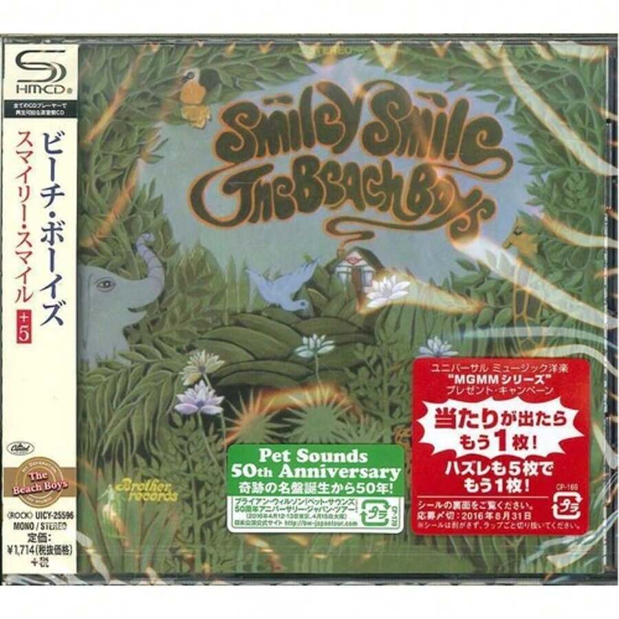 UMG UMG - The Beach Boys - Smiley Smile (SHM-CD) [COMPACT DISCS] SHM CD, Japan - Import | SHEIN USA