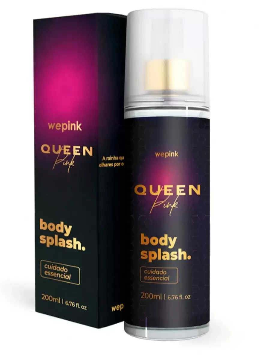 Body Splash Queen Pink 200ml Wepink Original Virginia We Pink | Moda de ...