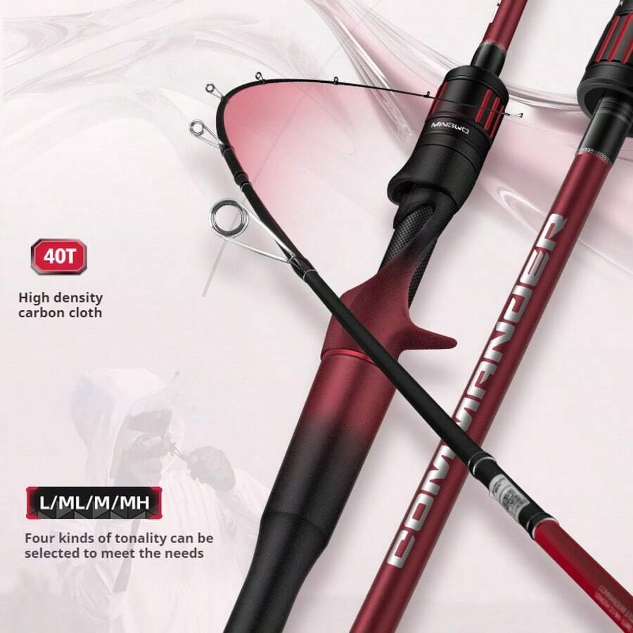 New Lightweight Carbon Fiber Lure Fishing Rod, Commander Model Surf ...
