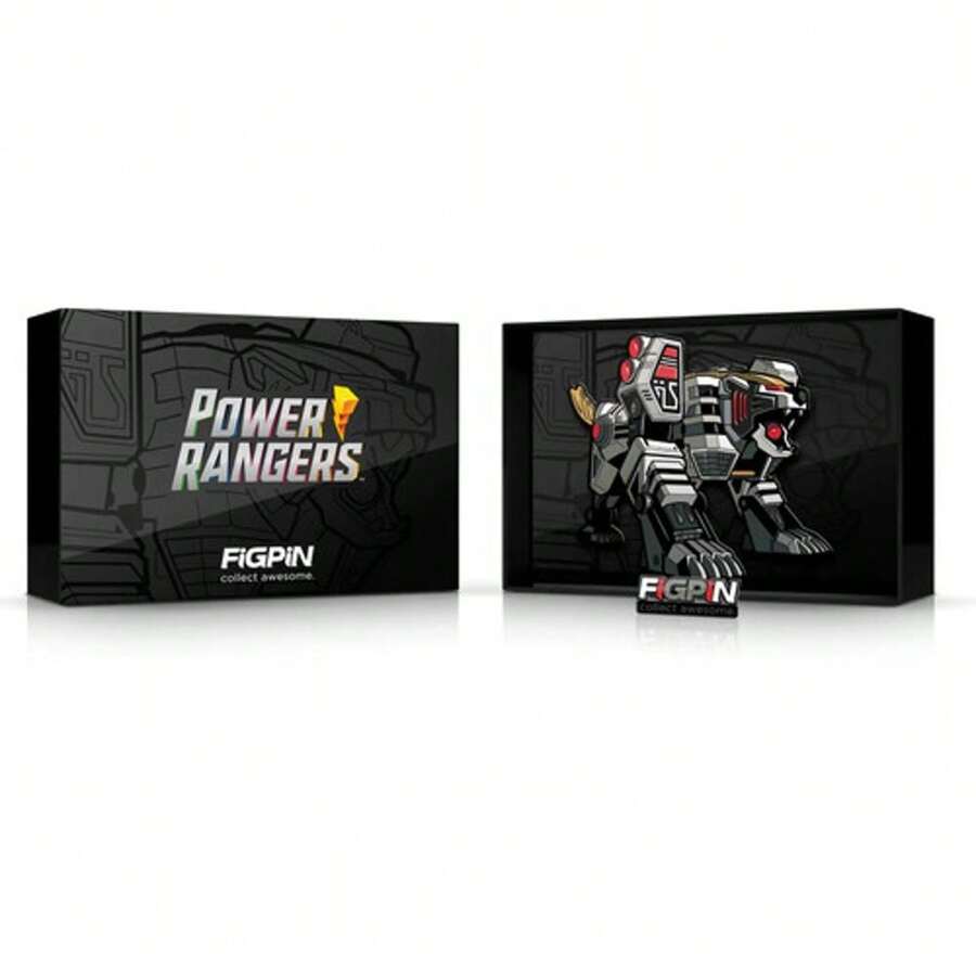 FigPin FiGPiN - Power Rangers - White Tigerzord XL - 6 Inch Enamel Pin ...