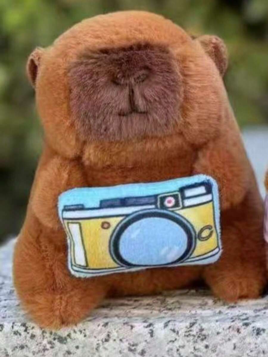 Realistic And Adorable Capybara Plush Keychain, Capybara Stuffed Animal ...