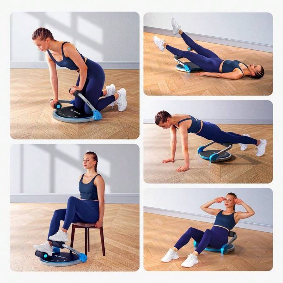 Sit-Up Exercise Equipment, Ab Crunch Machine Roll-Up Machine, Abdominal ...