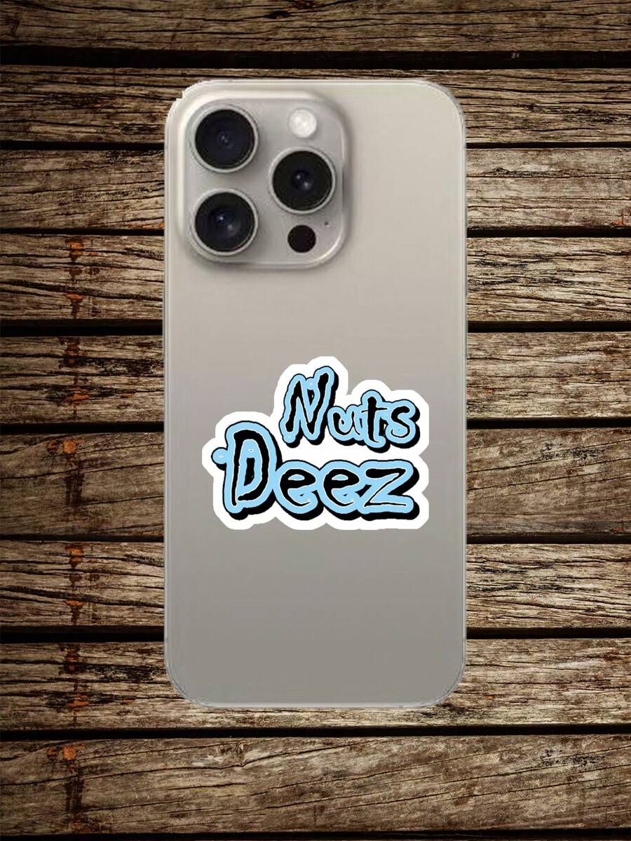 2ชิ้น สติ๊กเกอร์ขำขัน 'Deez Nuts' | สติ๊กเกอร์วินิลกันน้ำสำหรับตู้ ...