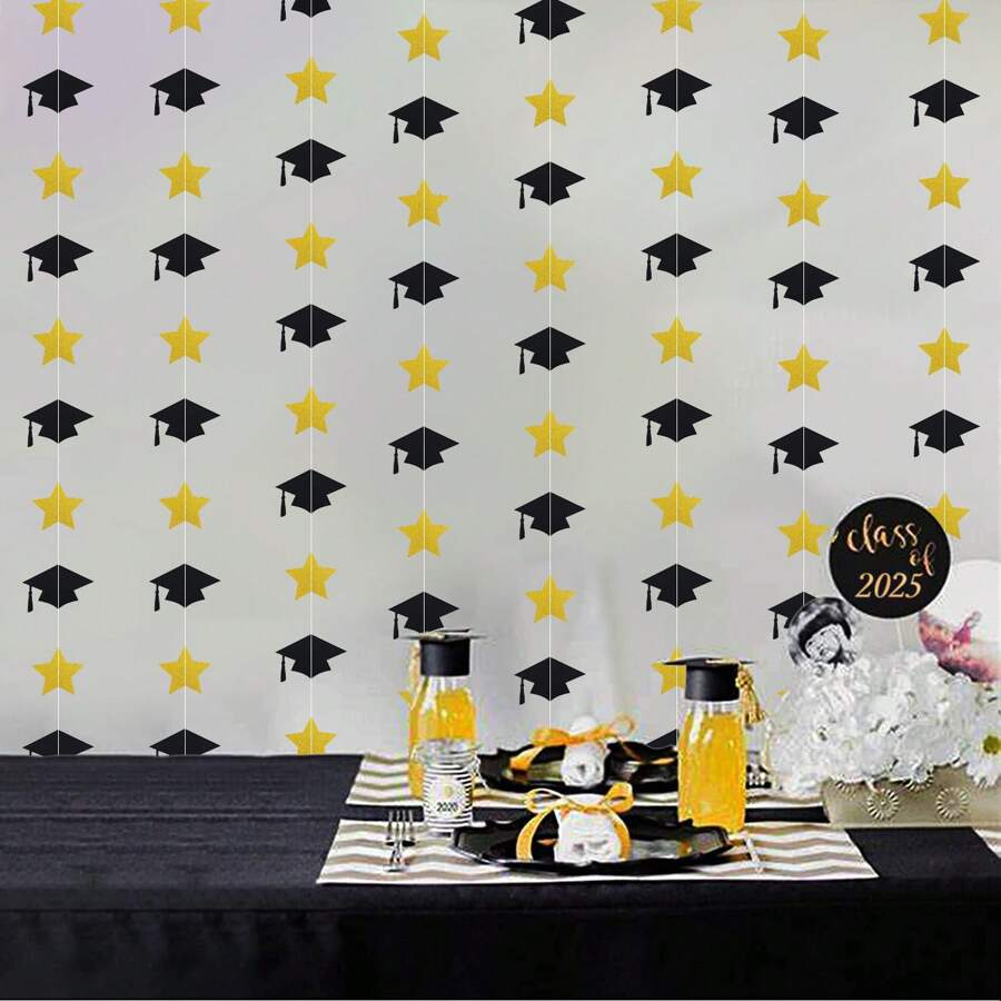 Guirlande de toque de graduation, guirlande de graduation classe de ...