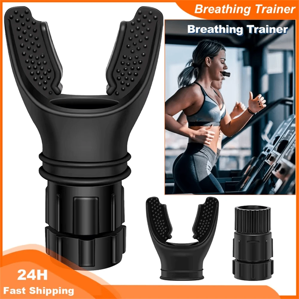 1/2 PCS Breathing Trainer Lung Flexer Durável Fitness Exerciser Aumenta ...