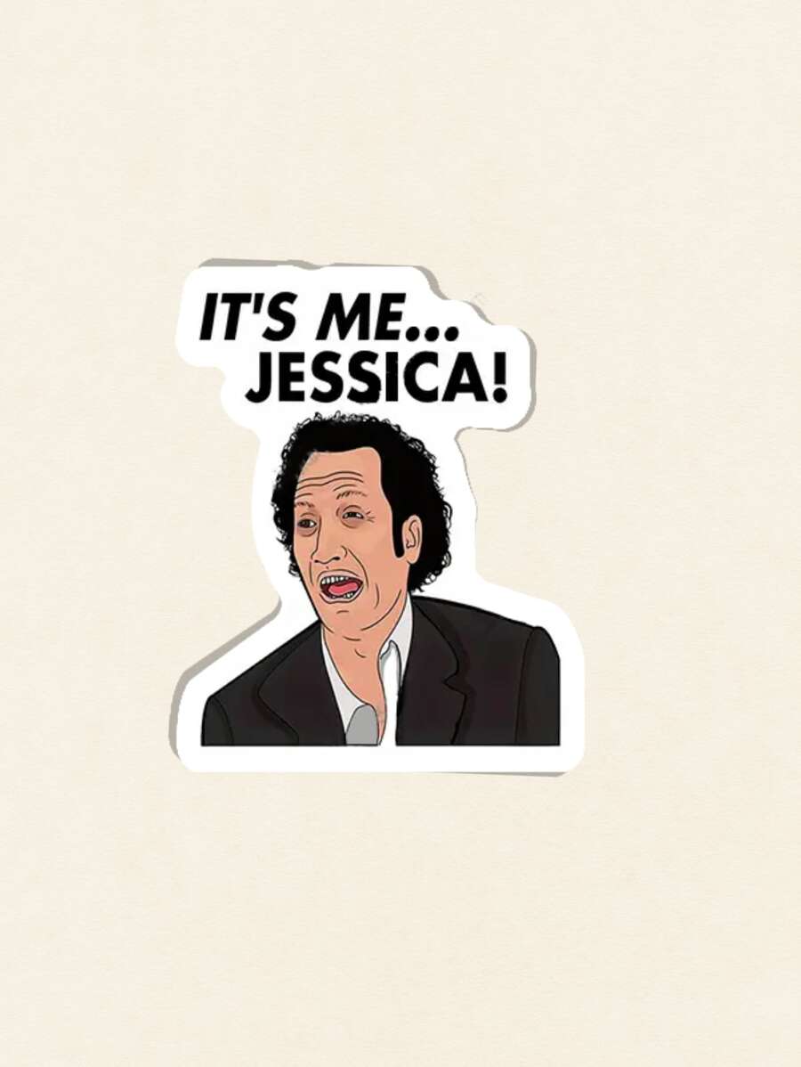 1pc It's Me Jessica Hot Chick Vinyl Sticker, Matte Finish, Self ...