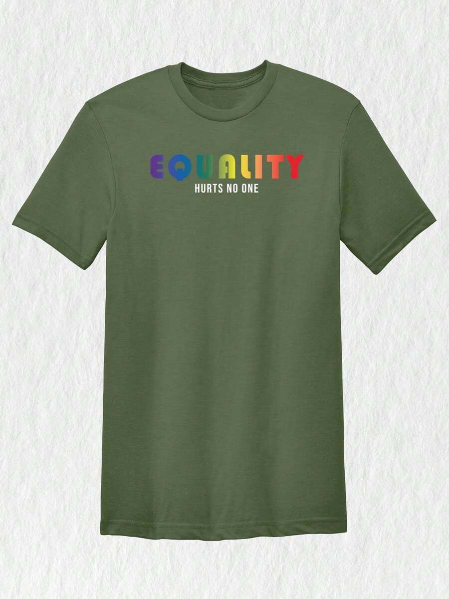 Equality Hurts No One Shirt, Equal Rights T-Shirt, LGBTQ Tee, Rainbow ...