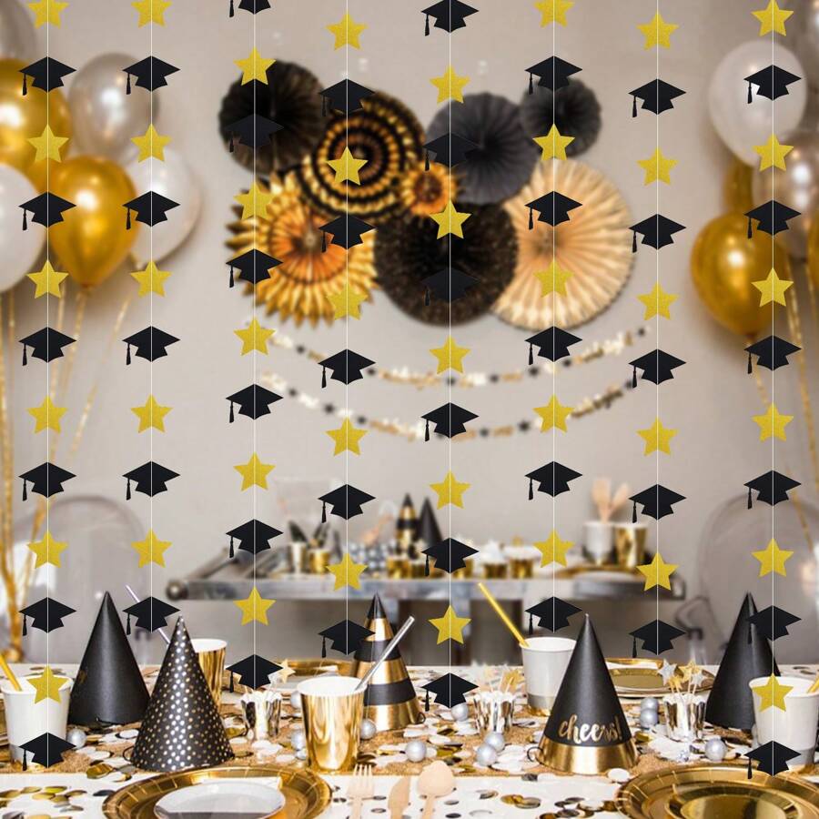 Guirlande de toque de graduation, guirlande de graduation classe de ...