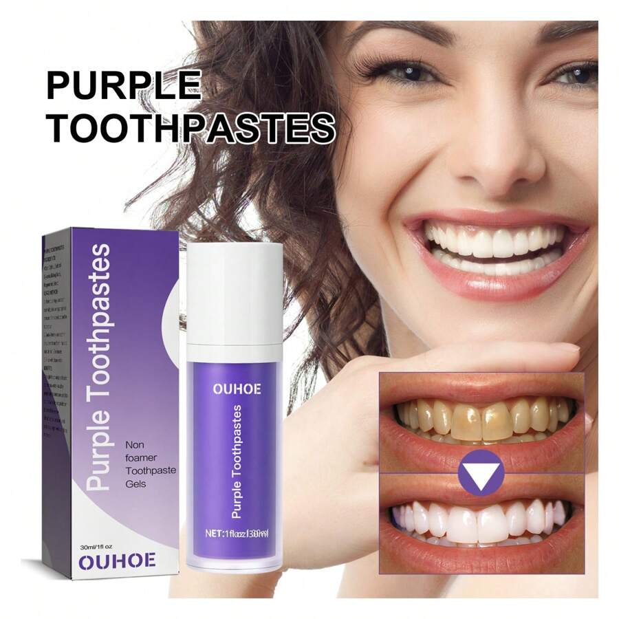 Tooth Whitening Toothpaste, Cleans Stains Care For Gums Fresh Breath ...