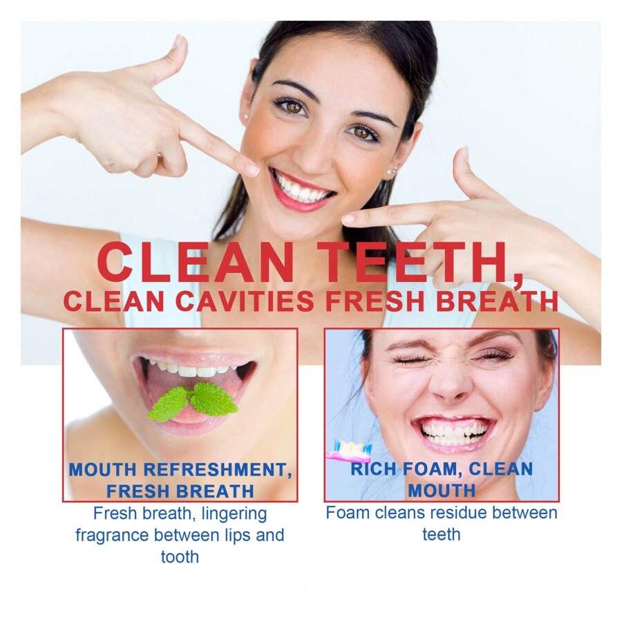 Probiotic Brightening Toothpaste, Oral Cleaning Remove Odor Stains ...