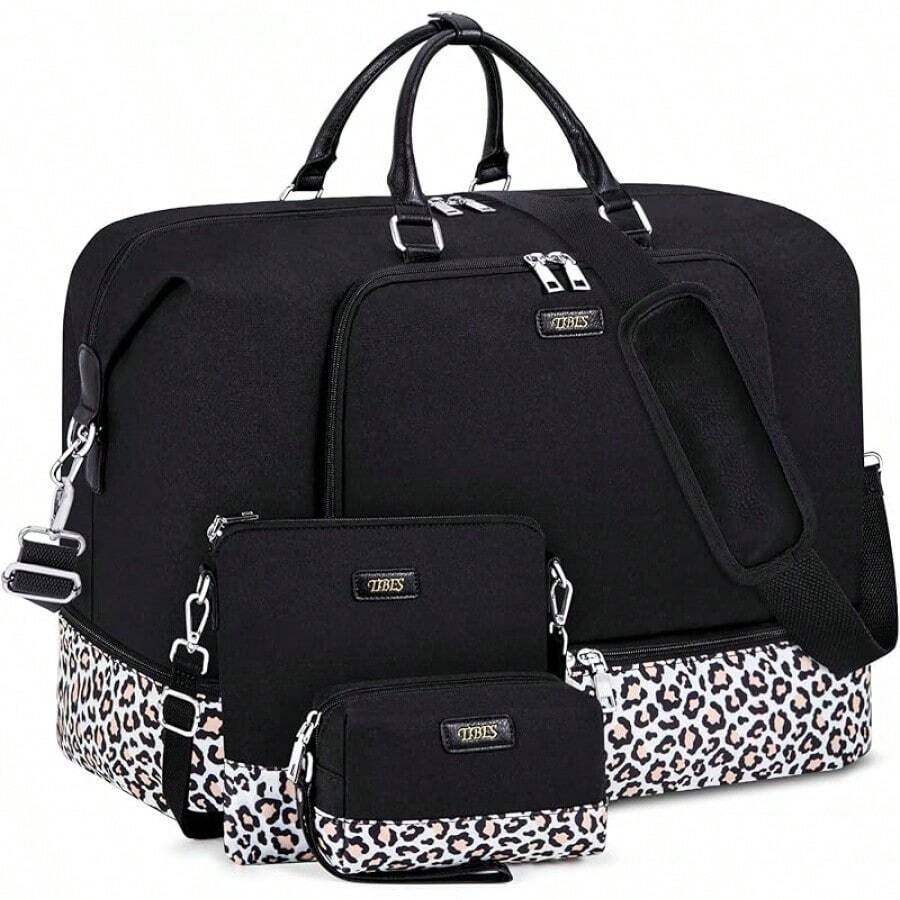 Travel Weekender Bag Women, Overnight Bag With Shoe Compartment ...