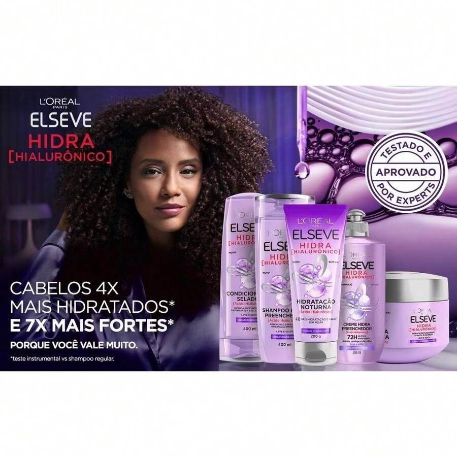 LOREAL Kit Elseve Hidra Hialurônico Shampoo + Condicionador Loréal ...