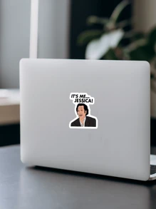 1pc It's Me Jessica Hot Chick Vinyl Sticker, Matte Finish, Self ...