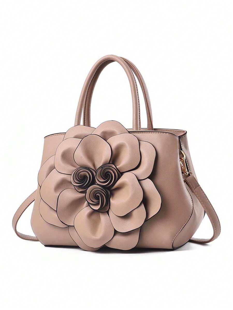New Arrival Simplistic Floral Women Handbag, Classic Elegant Generous ...