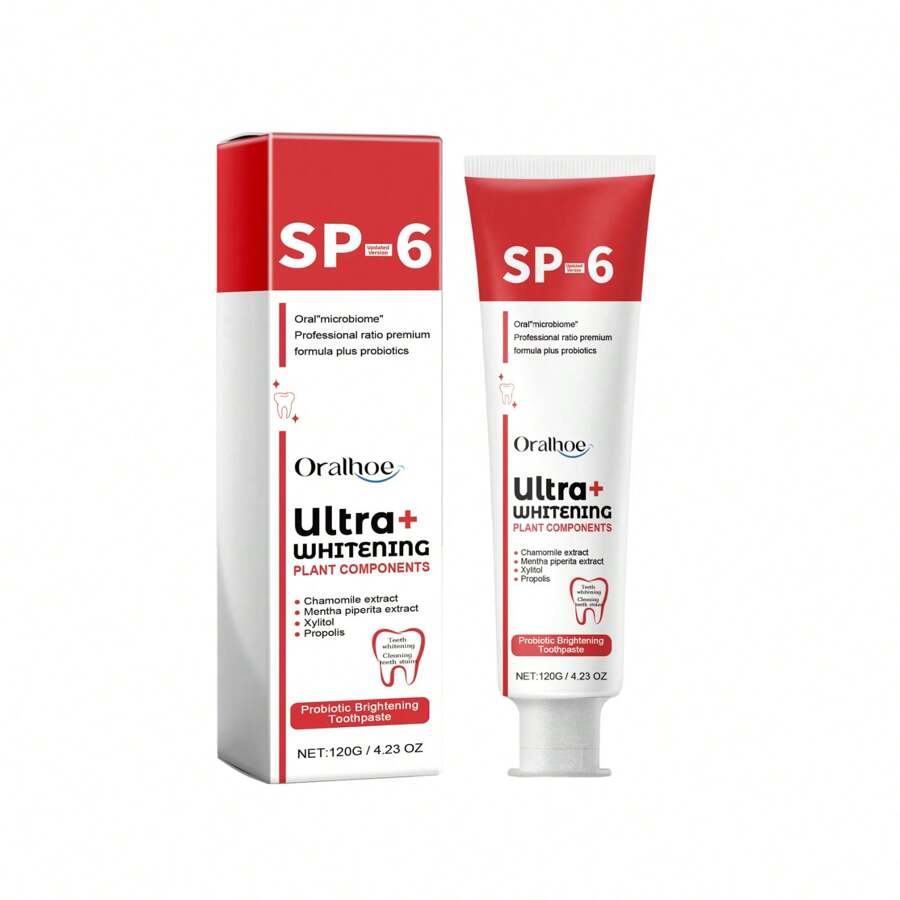 Probiotic Brightening Toothpaste, Oral Cleaning Remove Odor Stains ...