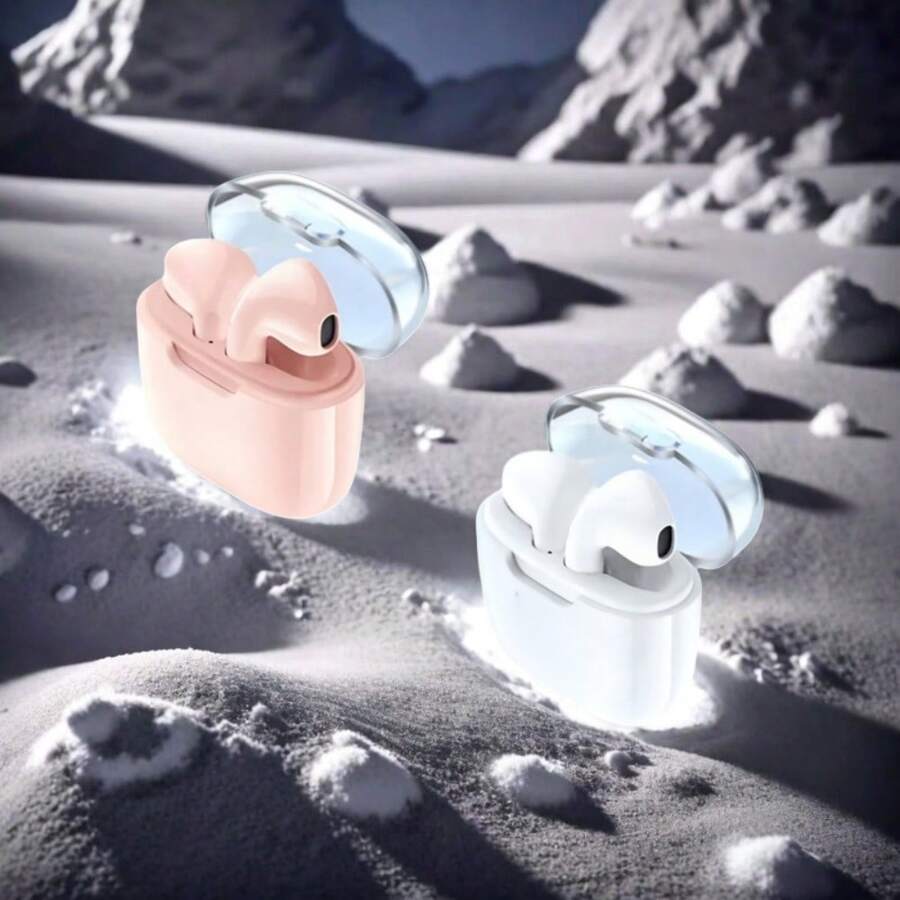 NEW True Wireless Bluetooth Macaron Headphones V5.3 Ultra-Long Battery Life And Stereo Low ...