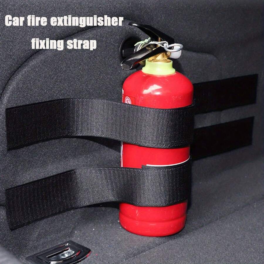 Fire Extinguisher Fixing Strap - Car Dry Powder Fire Extinguisher ...