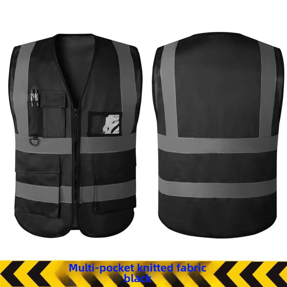 Colete Refletivo de Alta Visibilidade com Multibolsos, Colete de ...