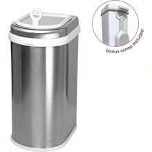 Chrome Odor Locking Pet Waste Pail - Cat Litter Disposal System | شي إن