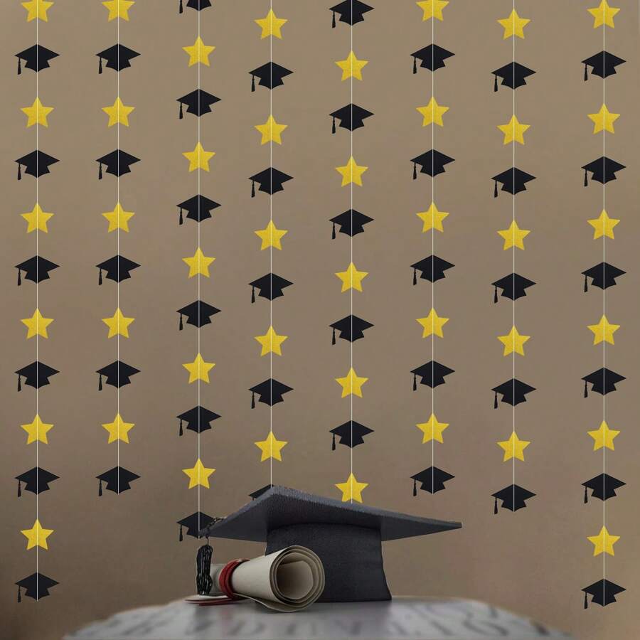 Guirlande de toque de graduation, guirlande de graduation classe de ...