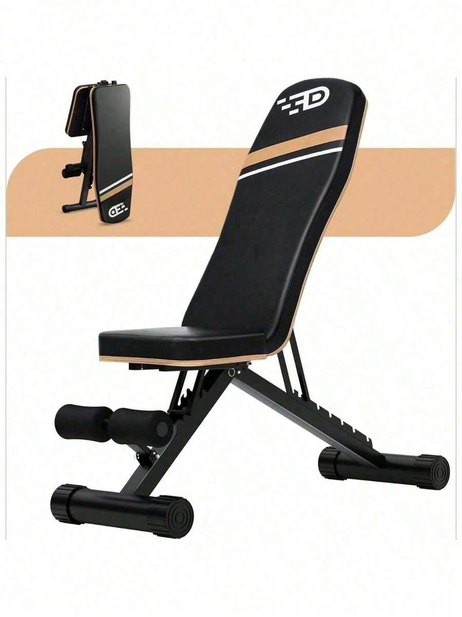 Weight Bench Press, Foldable Workout Bench For Home Gym, 660 LBS Stable ...