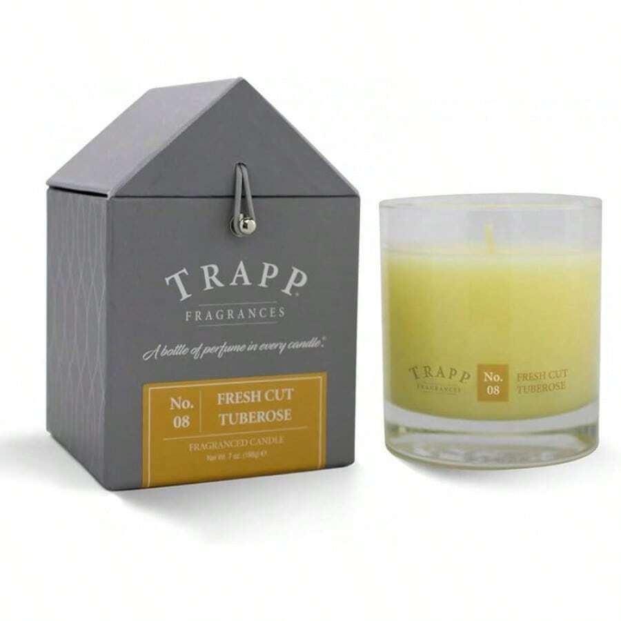 Signature Home Collection No. 4 Orange Vanilla Poured Scented Candle, 7 ...