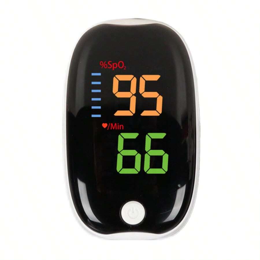 Fingertip Pulse Oximeter Blood Oxygen Saturation Monitor Pulse Ox ...