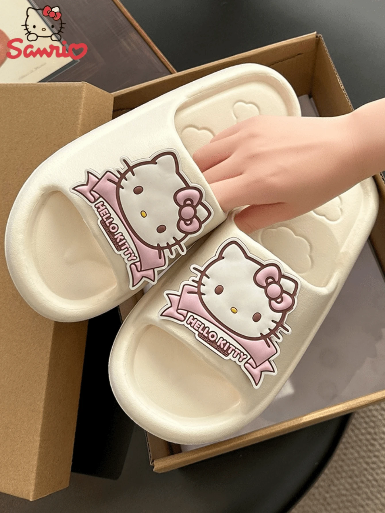 Sanrio Sanrio Cute Non-Slip Soft Bottom Beach/Home EVA Slides For Girls ...