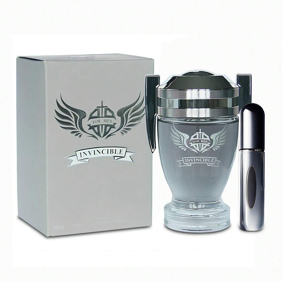 Invincible Men Cologne - 3.4oz/100mL Long-Lasting Luxury Cologne Spray ...
