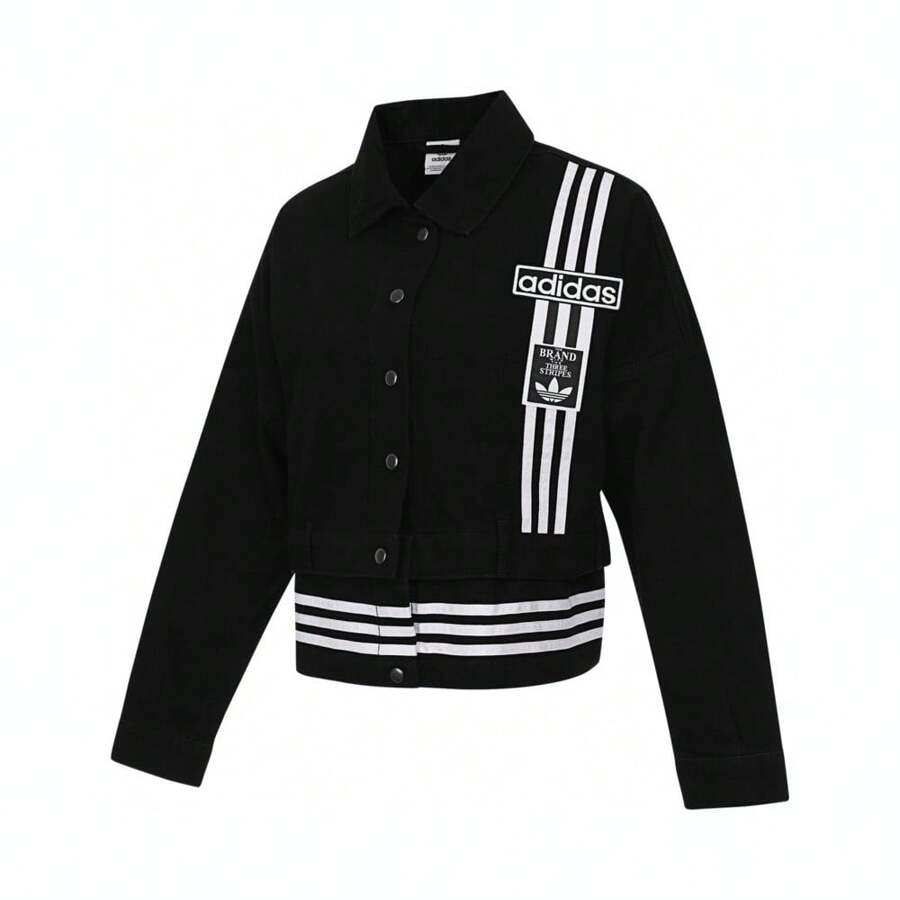 Adidas Originals Chaqueta deportiva de denim para mujer modelo JJ3095 ...