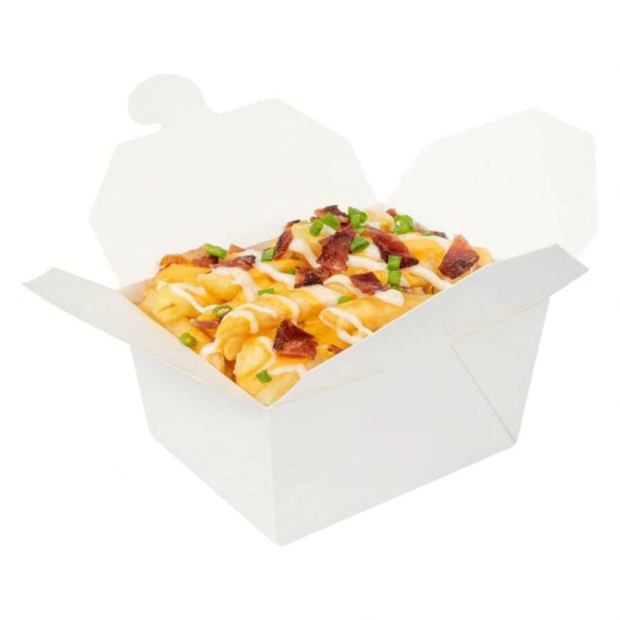 Cajas para llevar 30 onzas Tek - Cajas de almuerzo desechables de papel ...