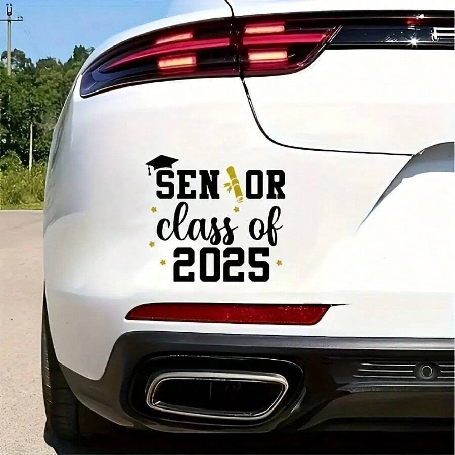 Graduation Stickers For The Class Of 2025, Graduate-Only Stickers - PVC ...
