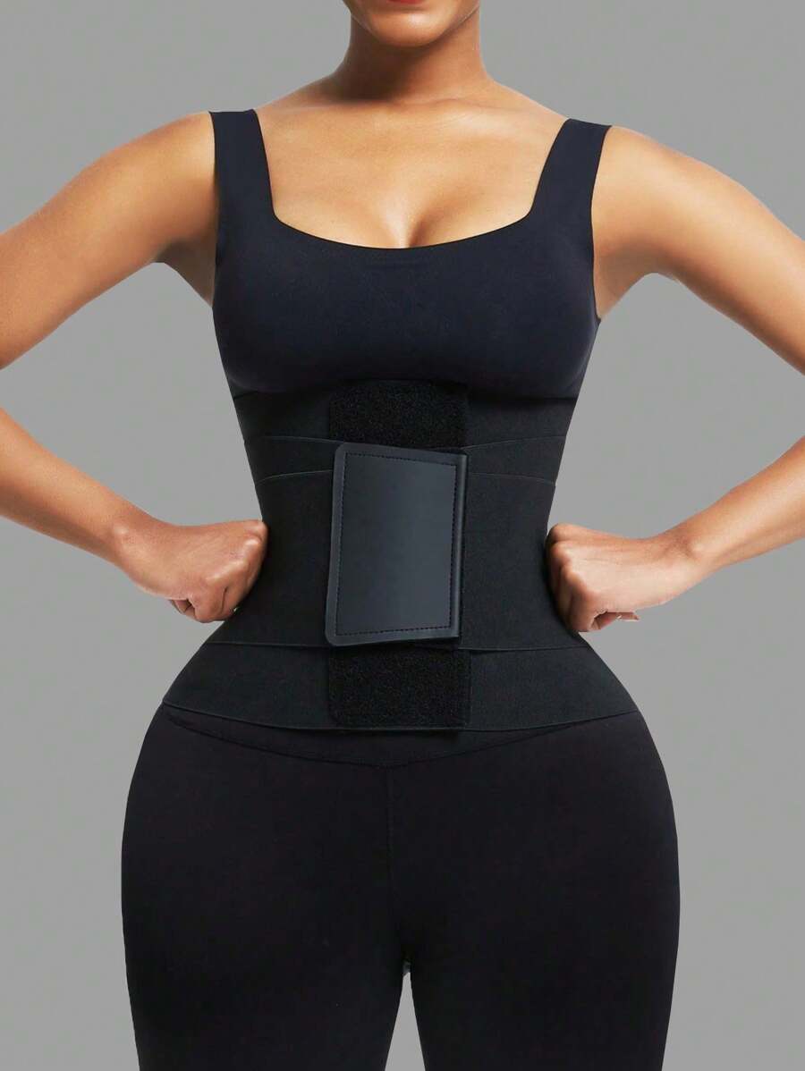 Women's Waist Trainer, Double Compression Waist Trimmer, Breathable ...