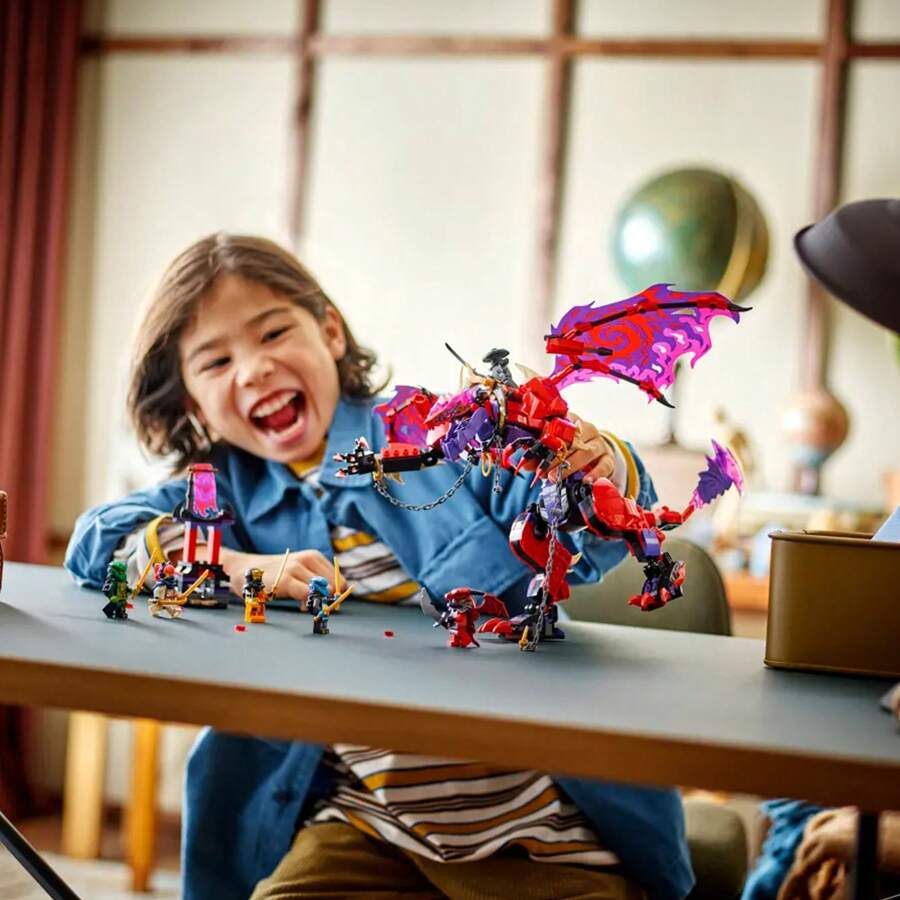 LEGO NINJAGO Thunderfang Dragon Of Chaos Building Toy For Kids Ages 8 ...