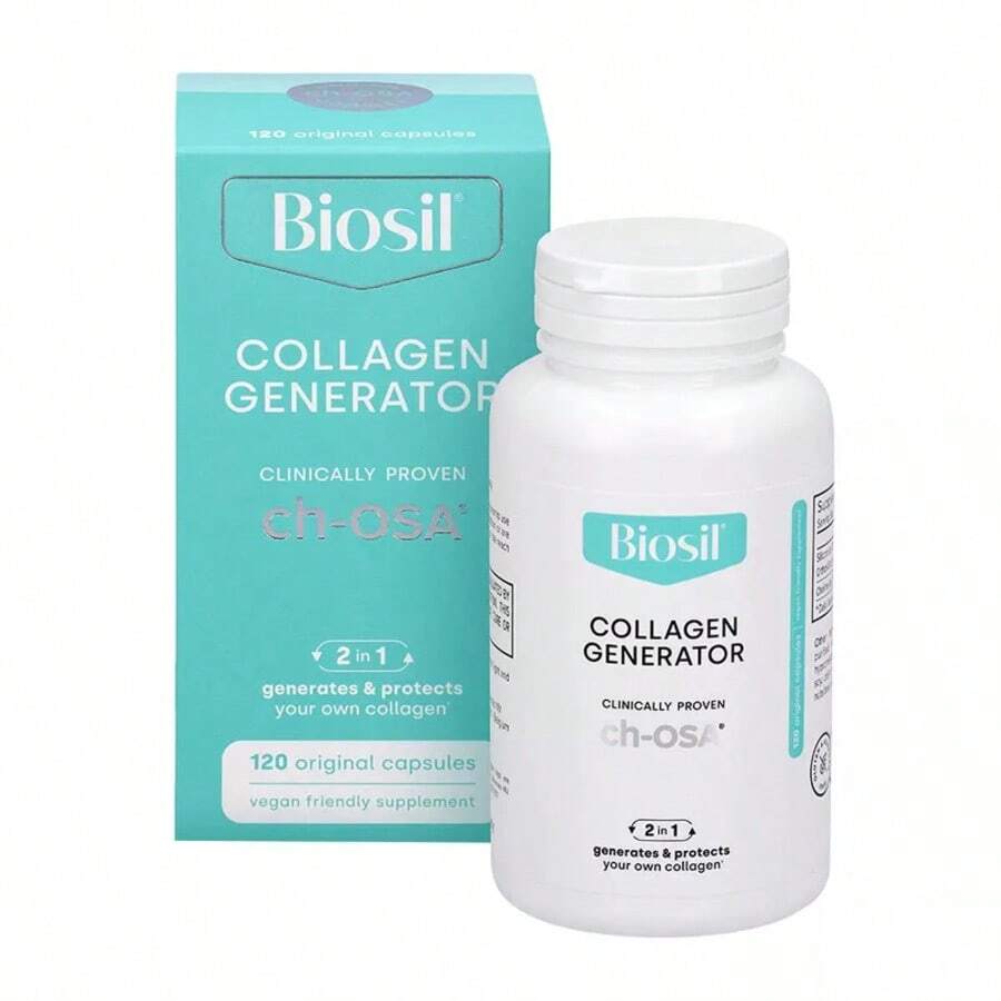 BioSil Collagen Generator Vegan Capsules With Patented Ch-OSA Complex ...