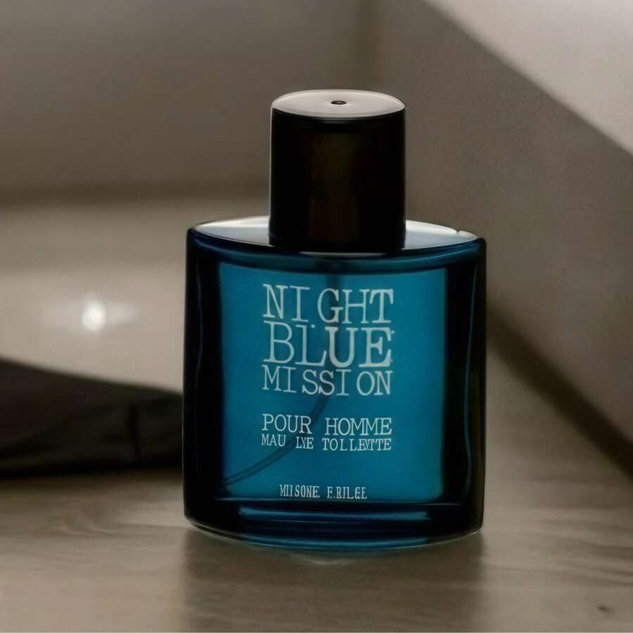 PERFUME PARA HOMBRES-Real Time Night Blue Mission Pour Homme-Perfume ...