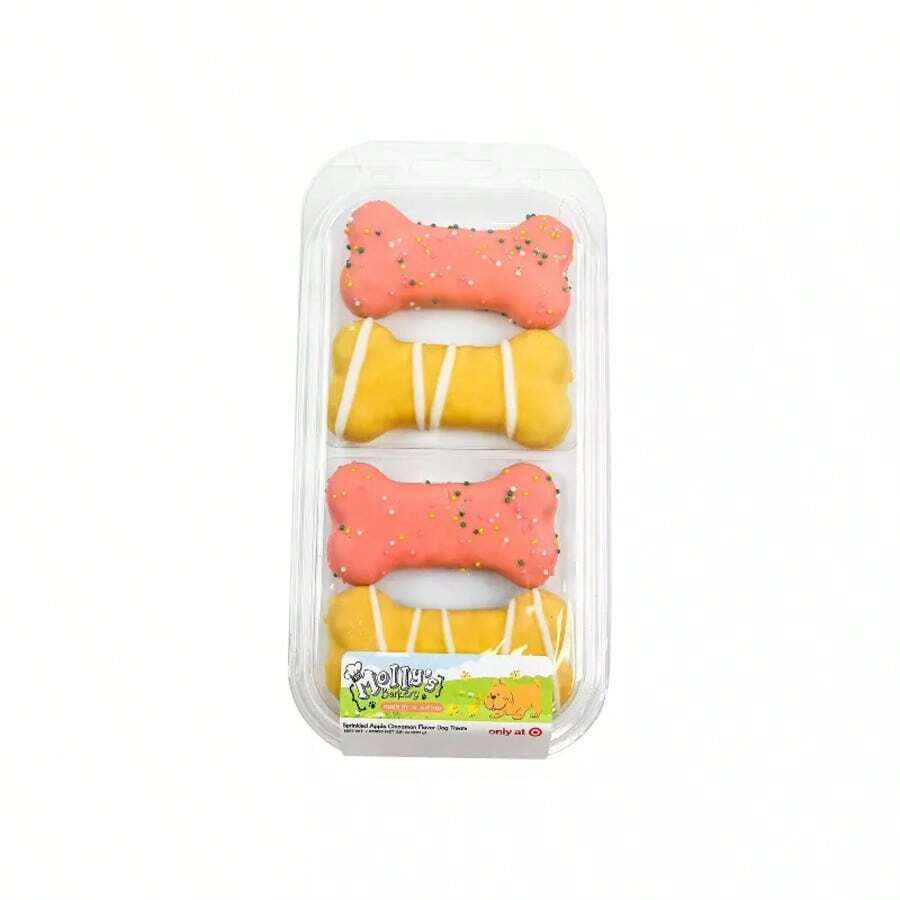 Molly's Barkery Easter Bones Apple Cinnamon Flavor Dog Treats - 5.89oz ...